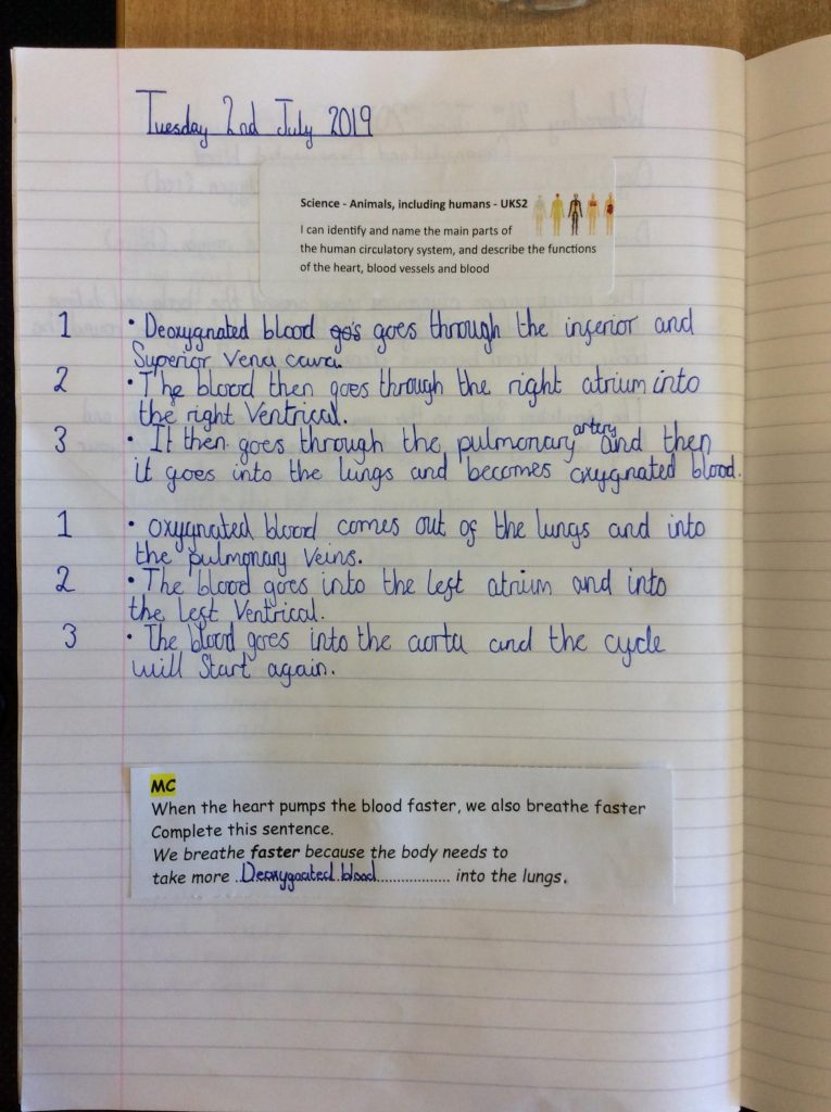 Y5 - Writing - Cookridge Primary