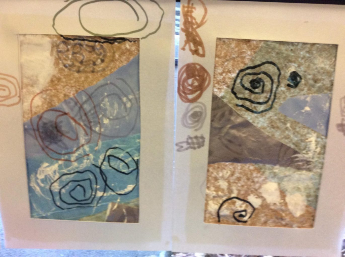 EYFS drawing fossils - Cookridge Primary