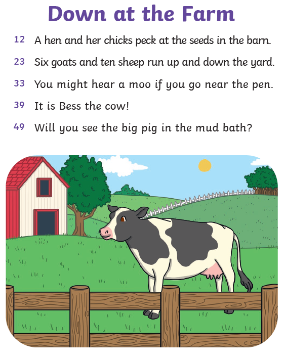 Y1 - Reading - Cookridge Primary