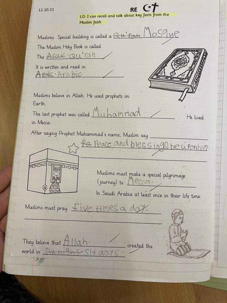 Year 2 - RE - Cookridge Primary