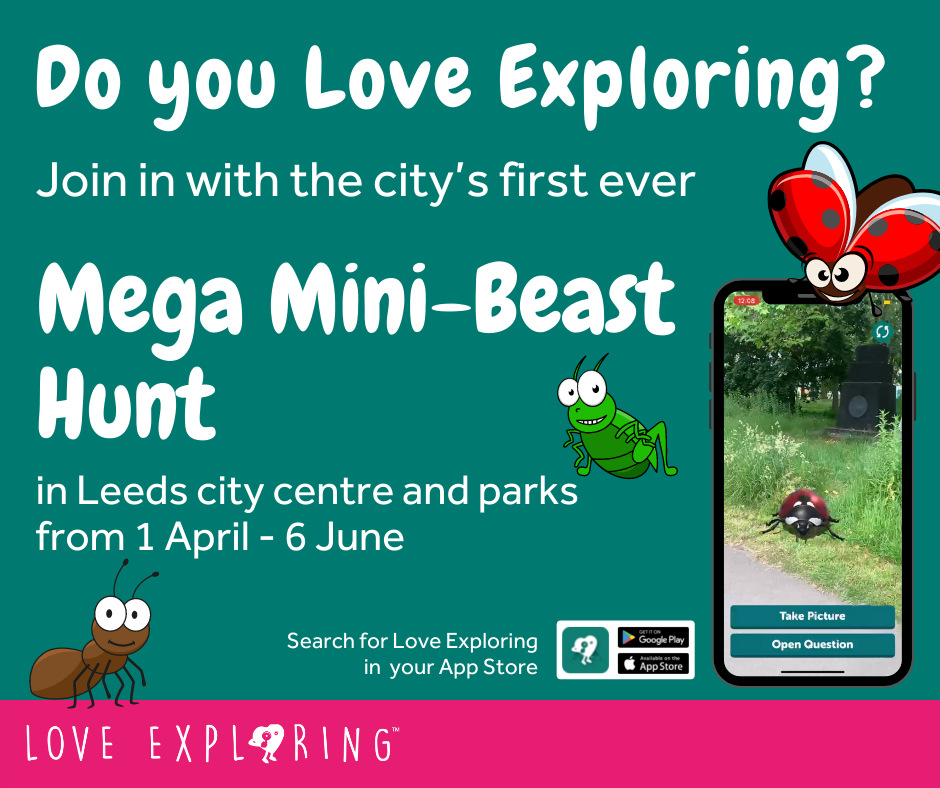 Join the city’s 1st mega Mini-Beast Hunt - Cookridge Primary