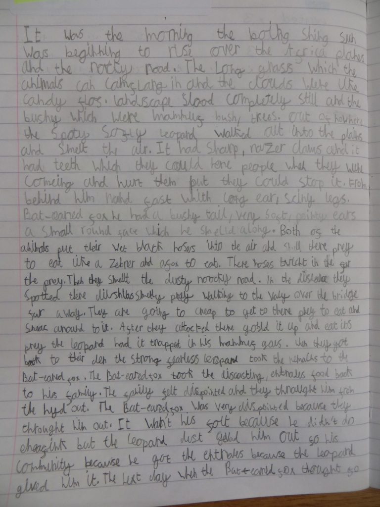 Y2 - Writing - Cookridge Primary