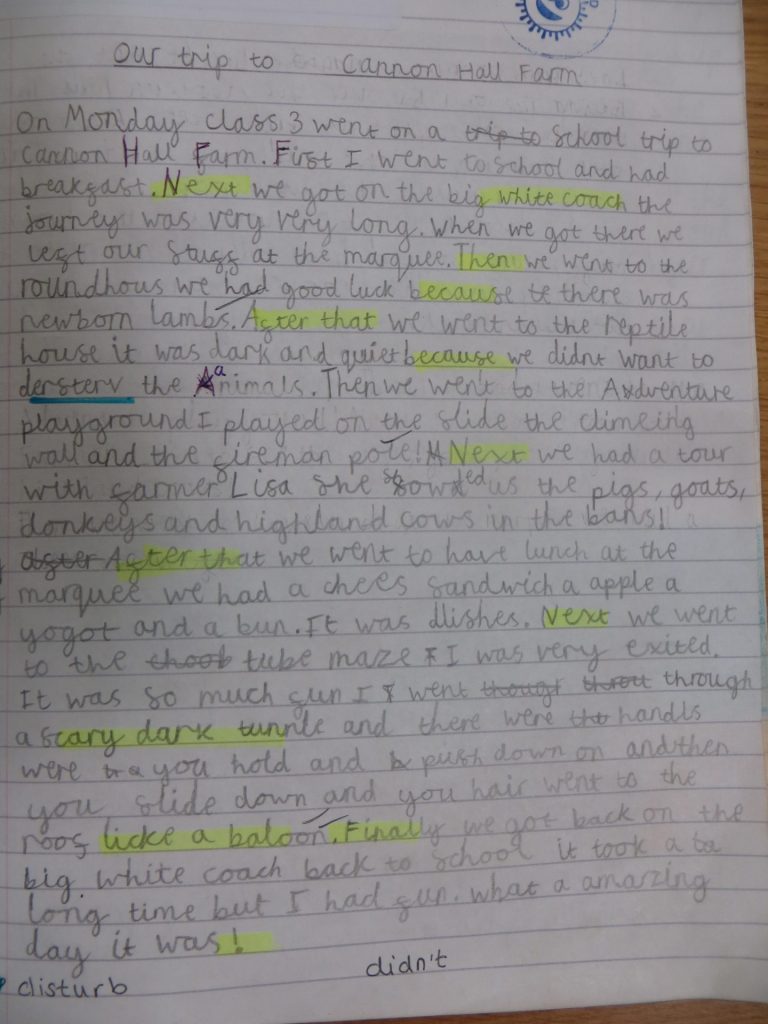 Y2 - Writing - Cookridge Primary