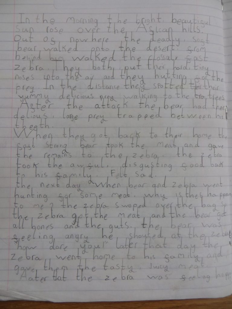 Y2 - Writing - Cookridge Primary