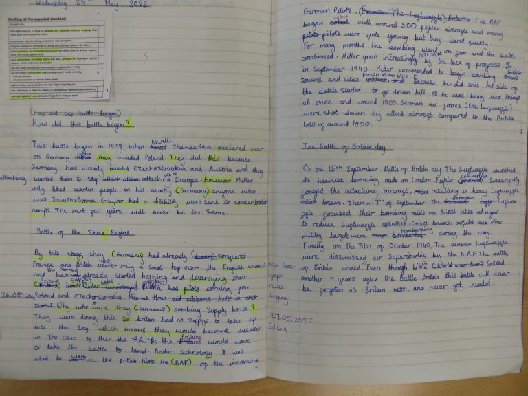 Y6 - Writing - Cookridge Primary