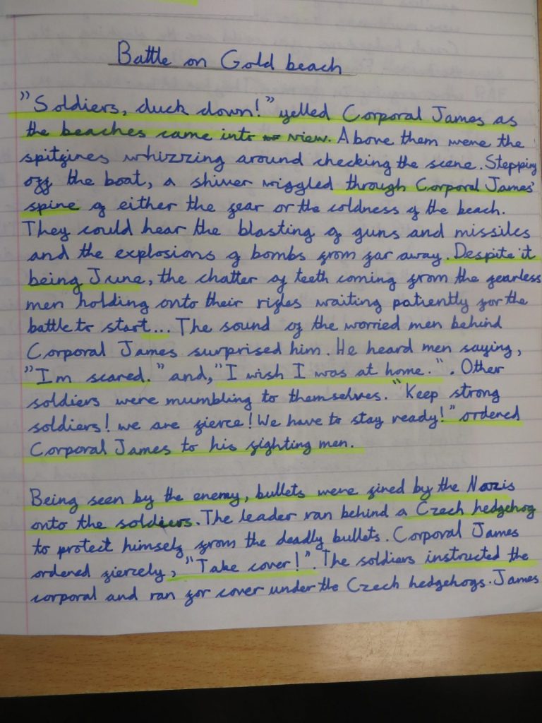 Y6 - Writing - Cookridge Primary