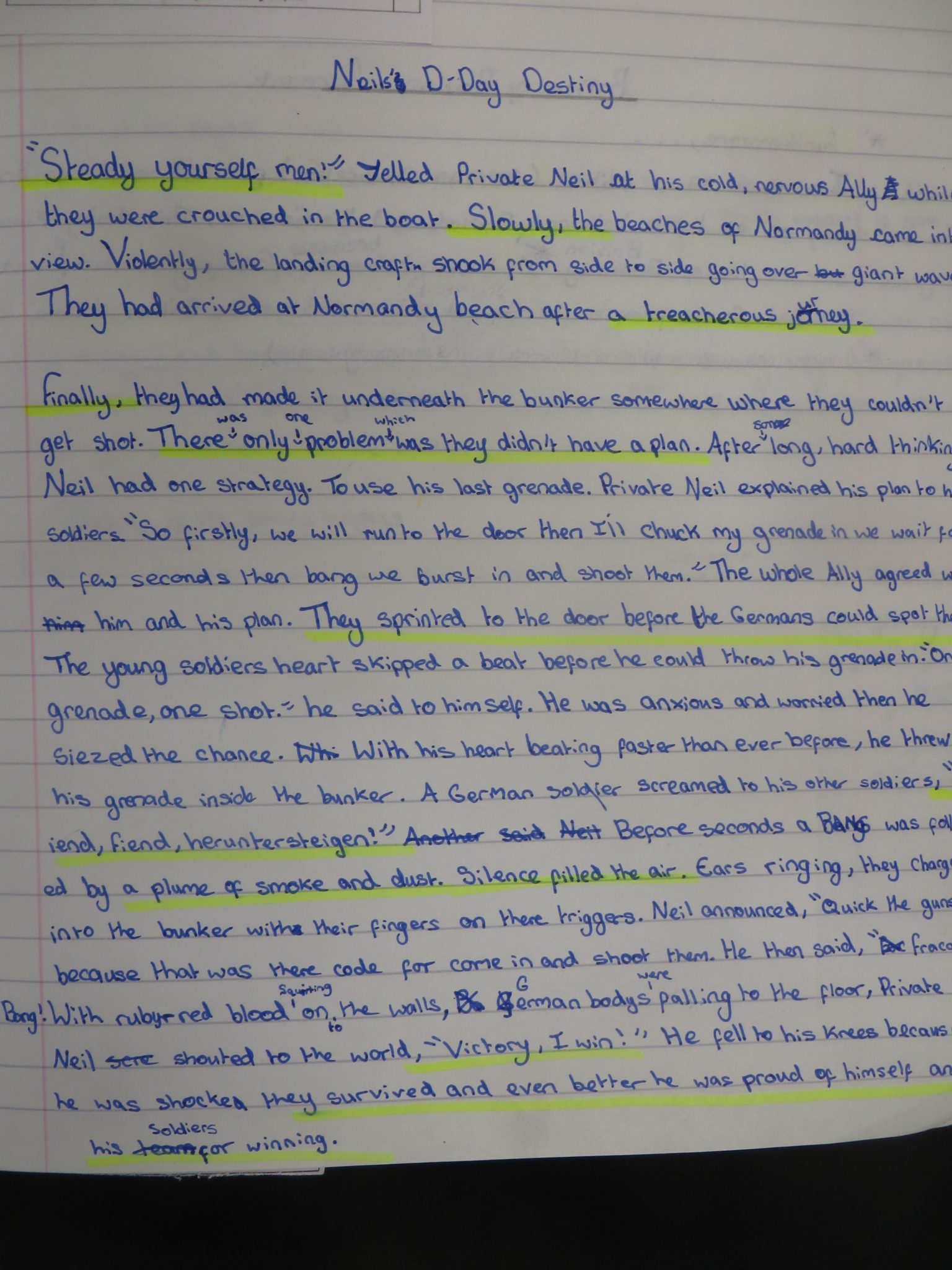 Y6 - Writing - Cookridge Primary