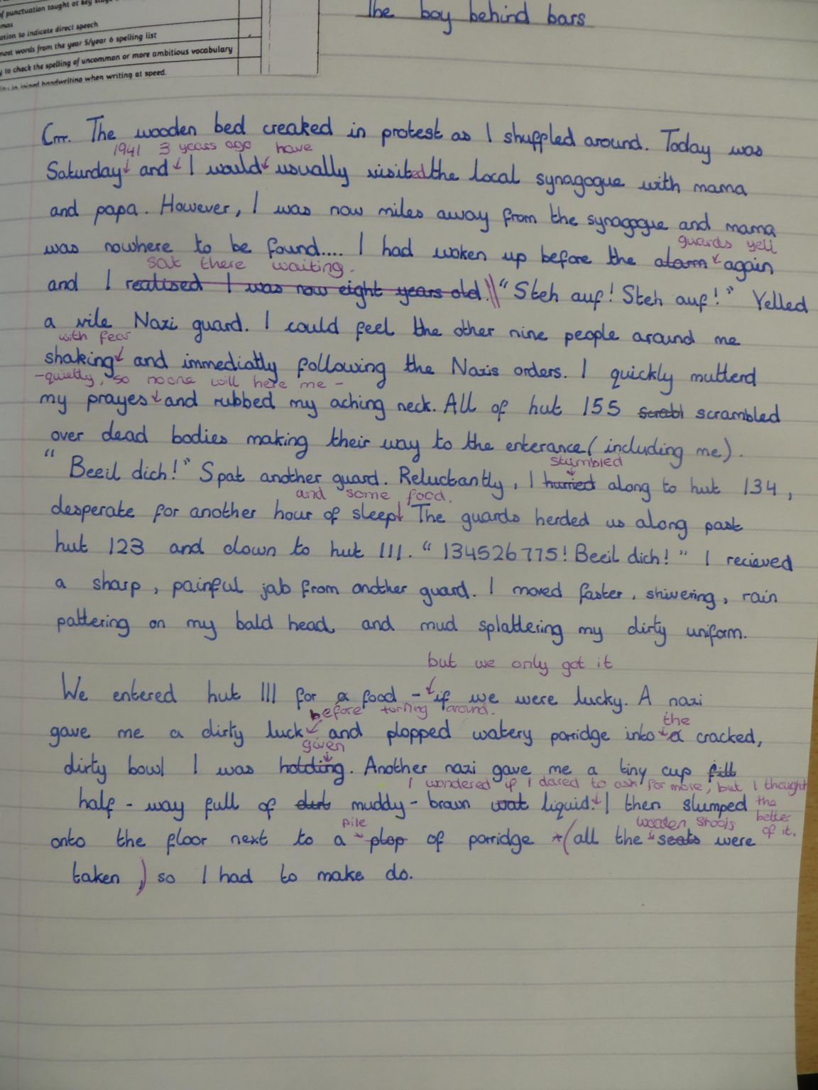 Y6 - Writing - Cookridge Primary