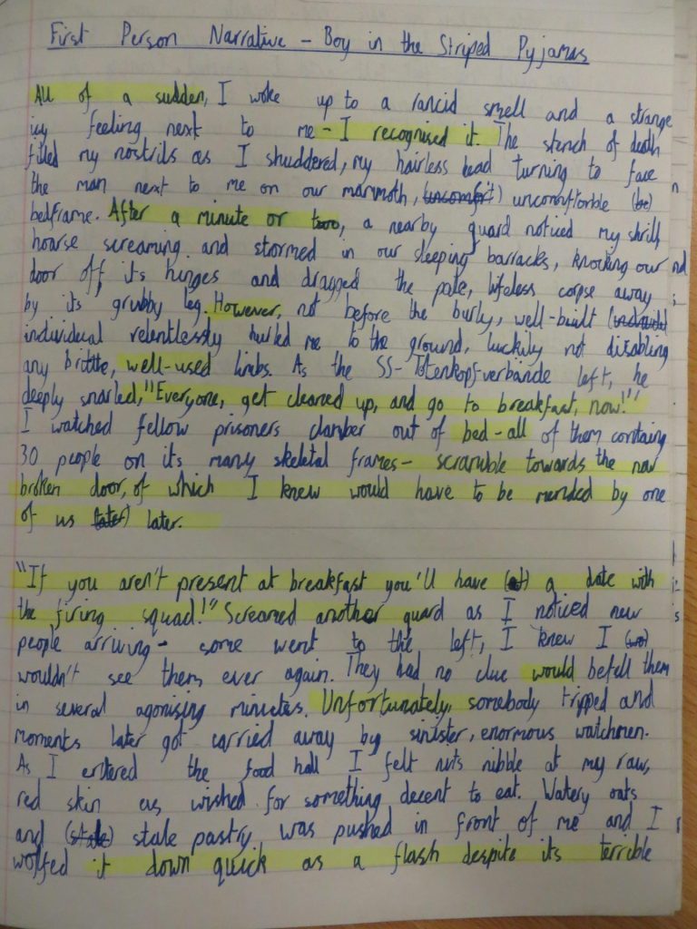 Y5 - Writing - Cookridge Primary