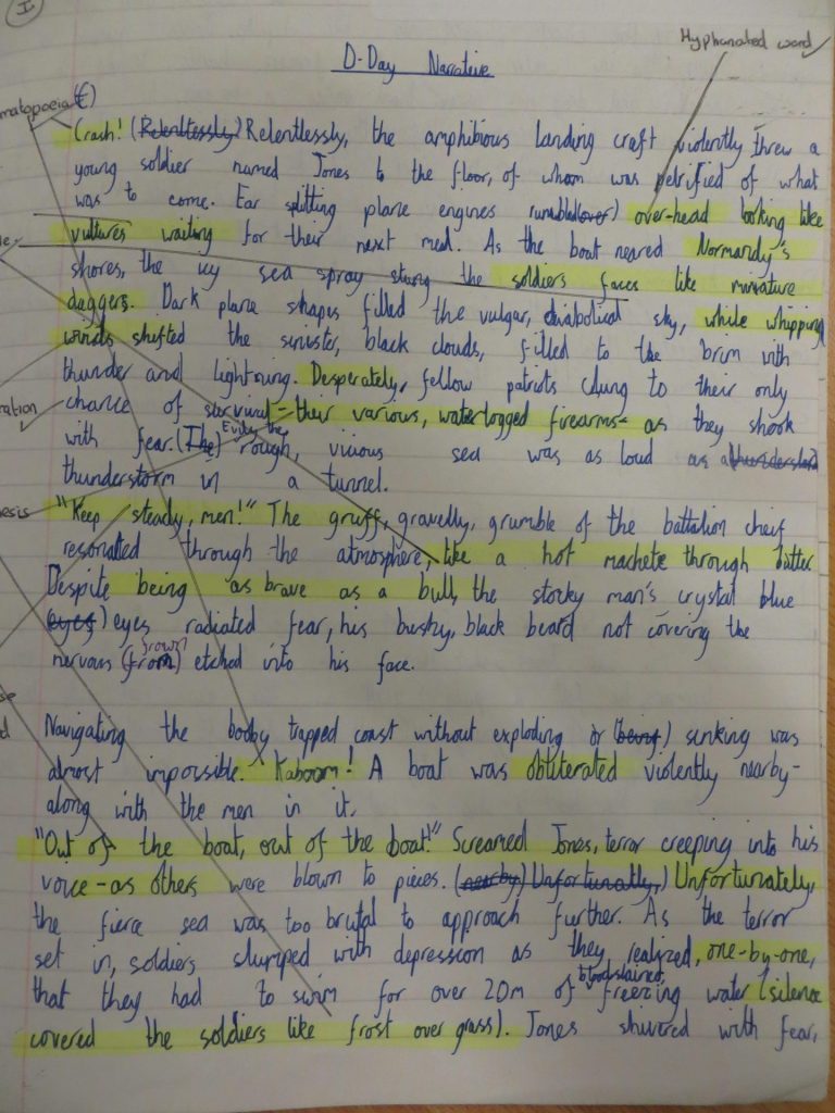 Y5 - Writing - Cookridge Primary