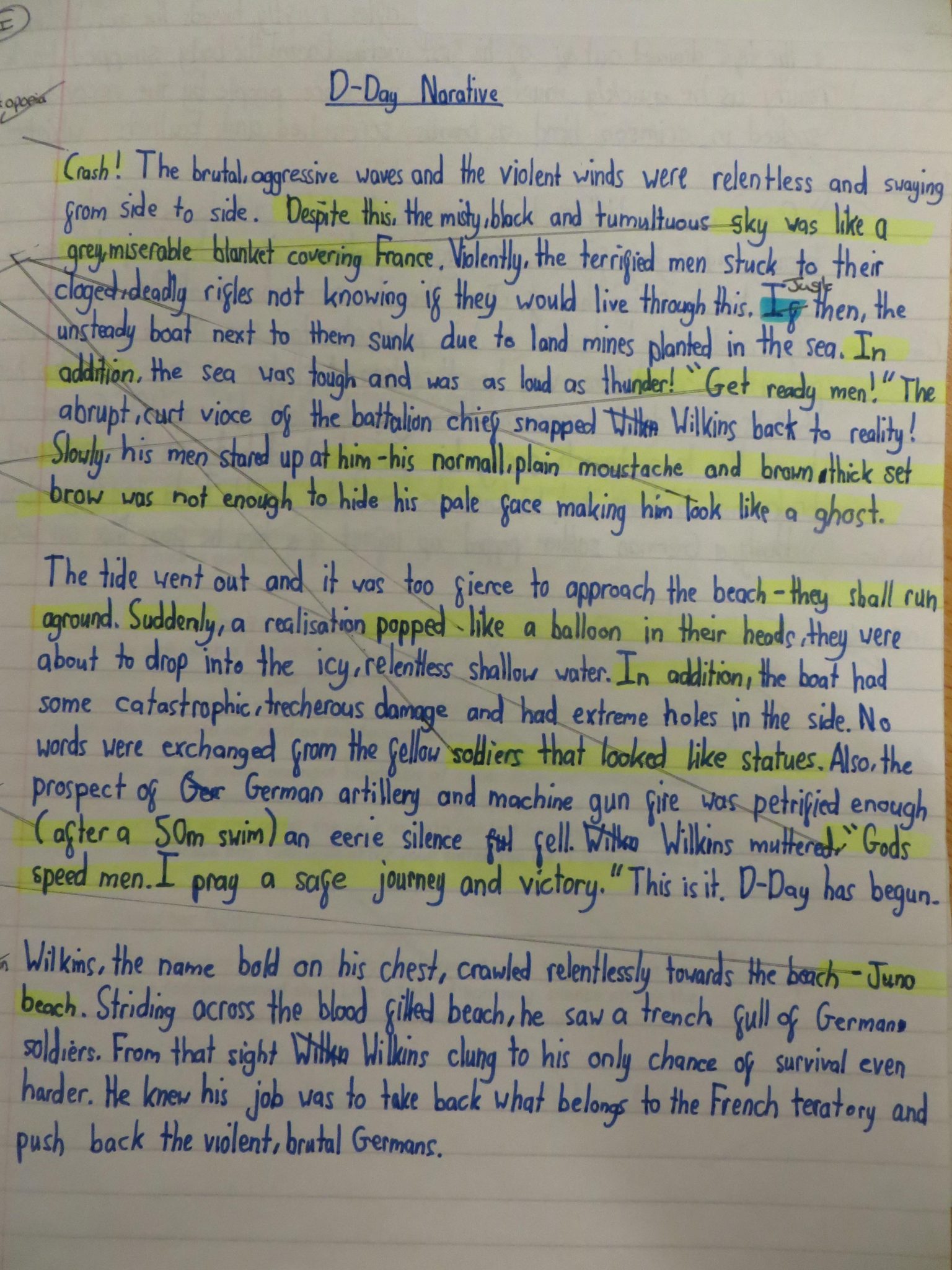 Y5 - Writing - Cookridge Primary