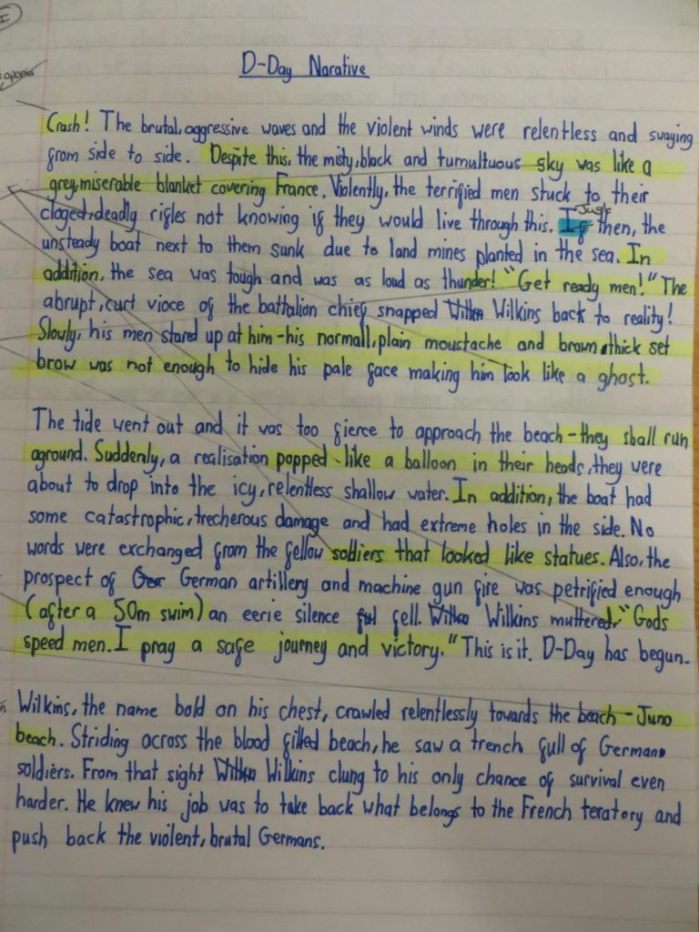 Y5 - Writing - Cookridge Primary