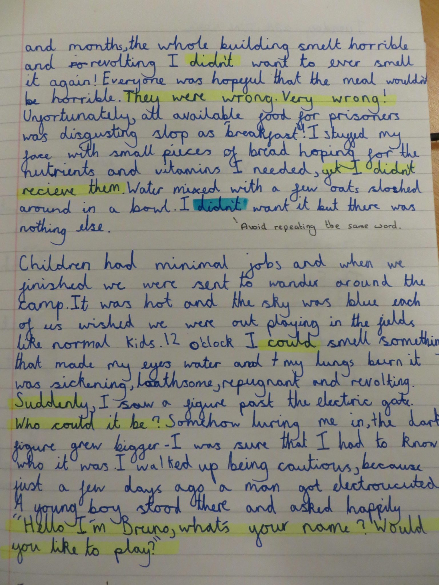 Y5 - Writing - Cookridge Primary