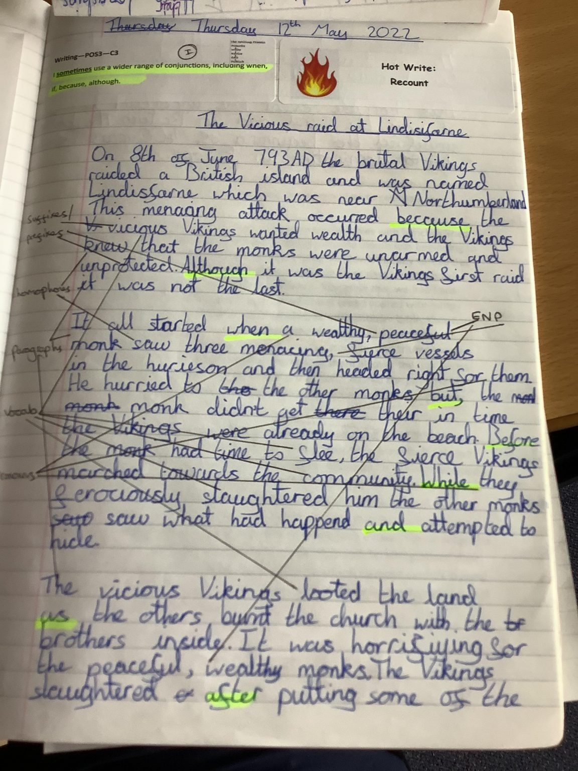 Y3 - Writing - Cookridge Primary