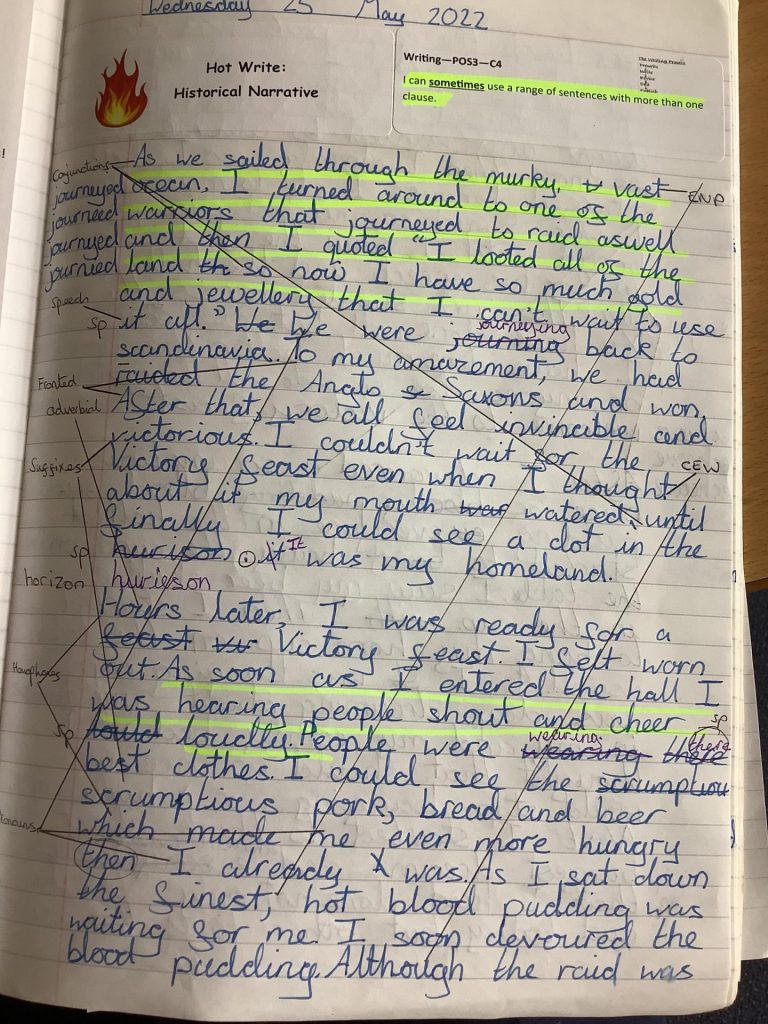 Y3 - Writing - Cookridge Primary