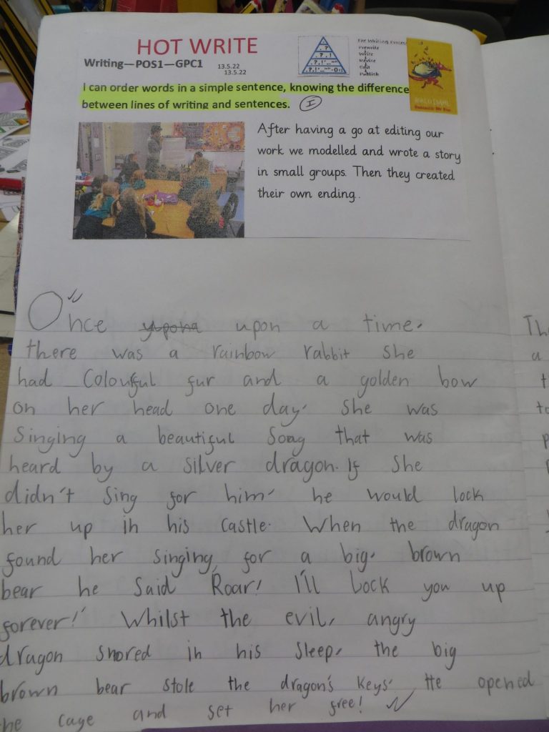 Y1 - Writing - Cookridge Primary