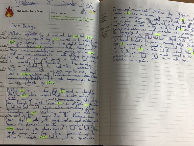 Y4 - Writing - Cookridge Primary