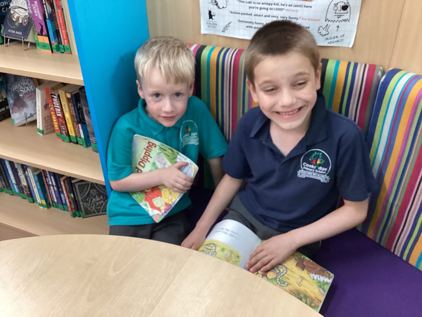 Reading buddies- C1, C2 and reception - Cookridge Primary